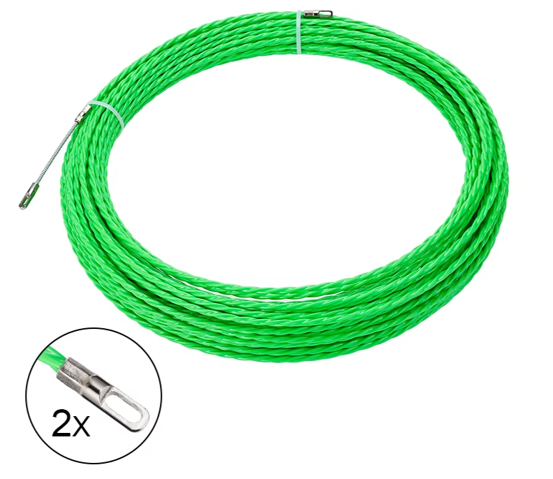 5mm Fiberglass Cable Push Puller – Fish Tape Snake Rodder Wire Guide T ...